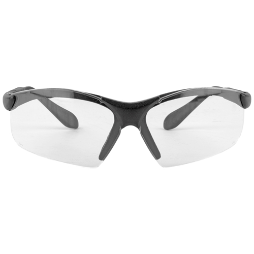 Double Tap Gun Range Radians Revelation Black And Clear Shooting Glasses